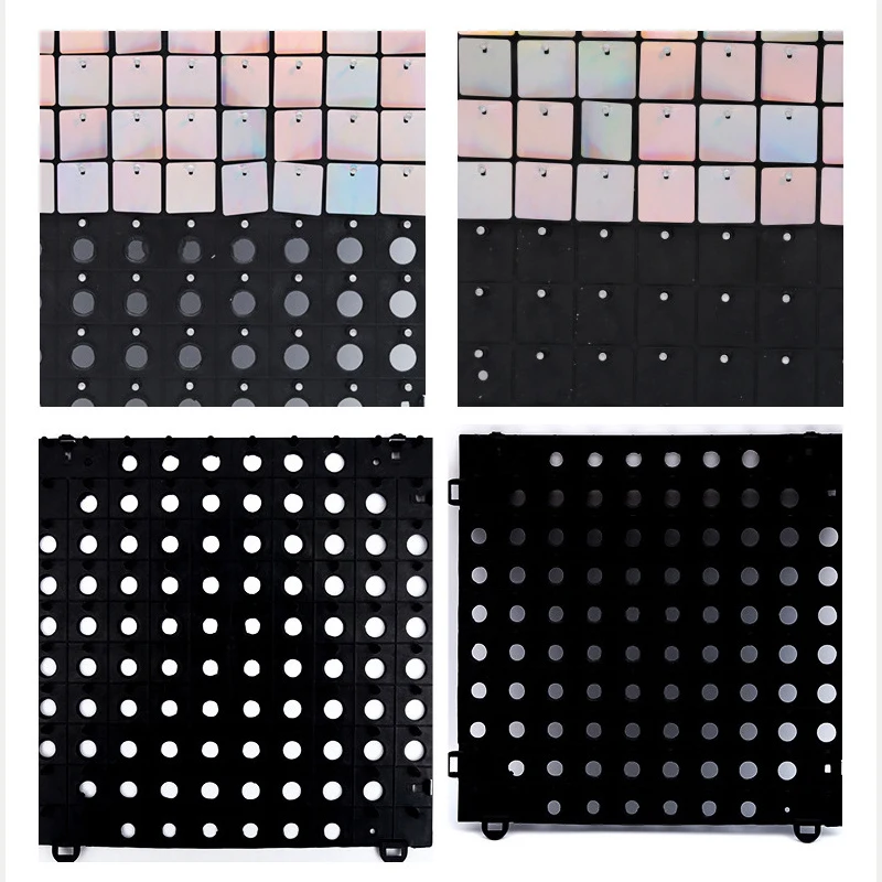 Custom Colors Shimmer Sequin Wall Panel Backdrop Stand Birthday Party ...