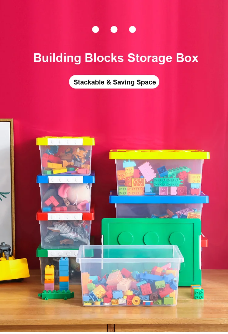 Home Plastic Storage Boxes Bins Containers for Kids & Teen Accessories ...