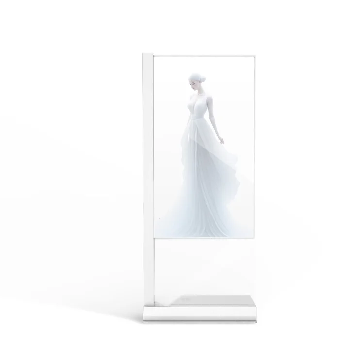 55inch AI Digital Man OLED Transparent Digital Signage| Alibaba.com