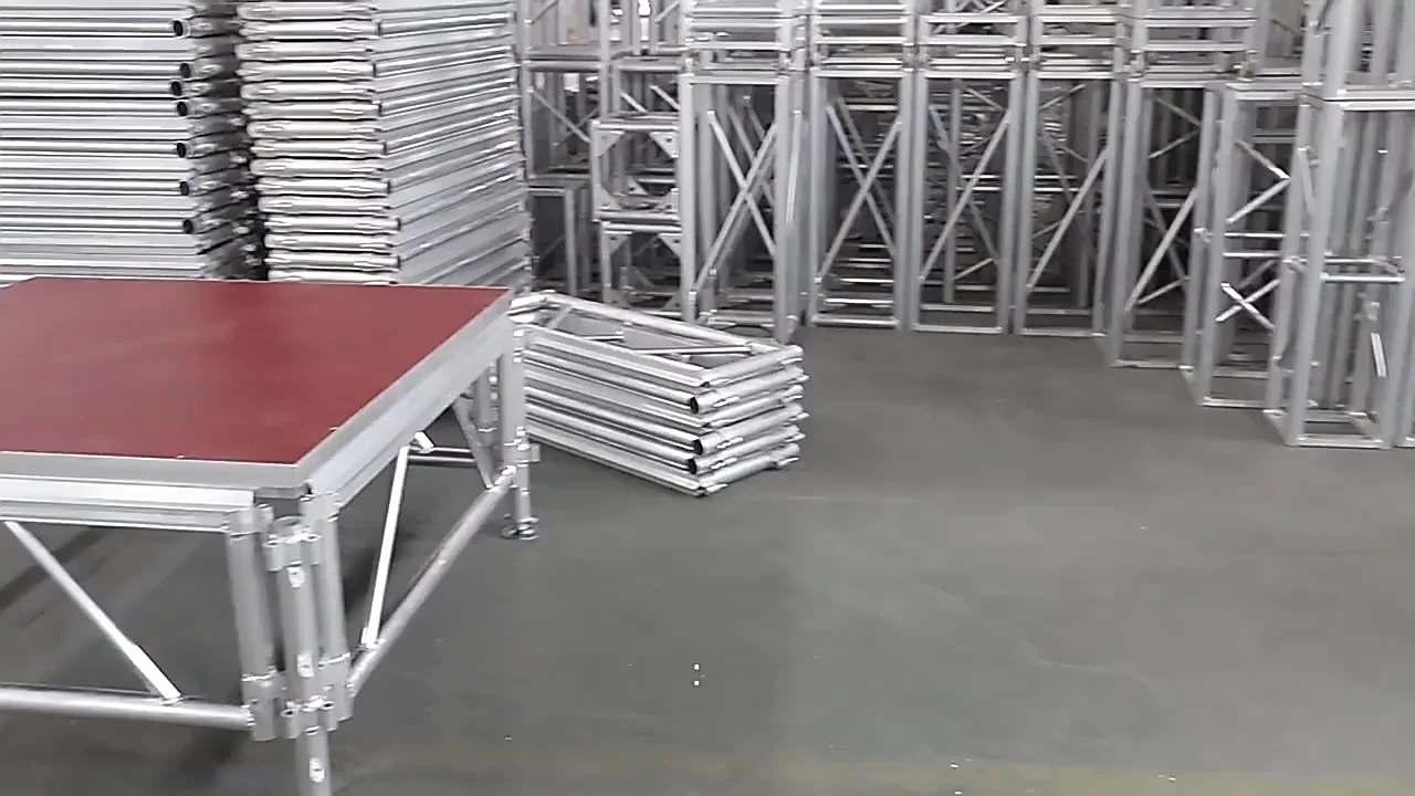 Aluminum Outdoor Stage Truss System For Events With High Quality Dj Or ...