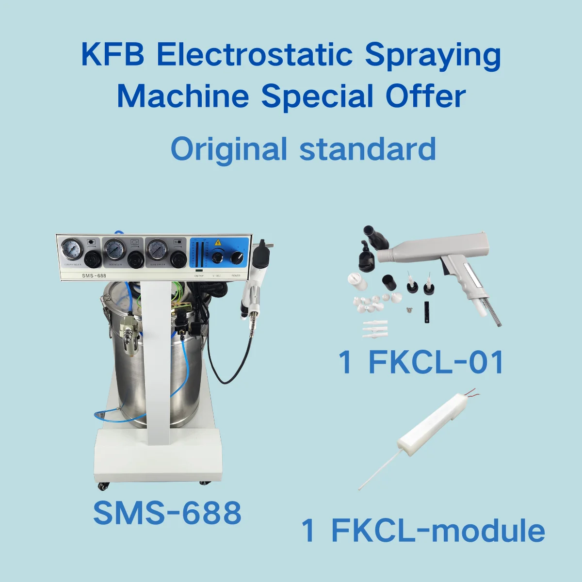 SMS-688 KST-201 Steel Powder Spraying Machine-Coating Production Line ...