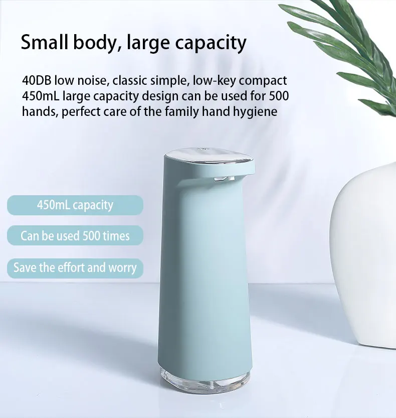 Induction Soap Dispenser Intelligent Electric Foam Hand Sanitizer ...