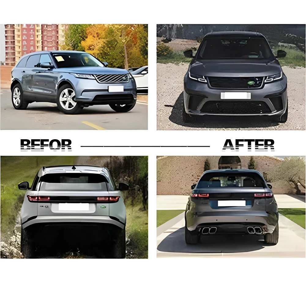 Body Kit for Range Rover Velar - SVR Style Bumpers