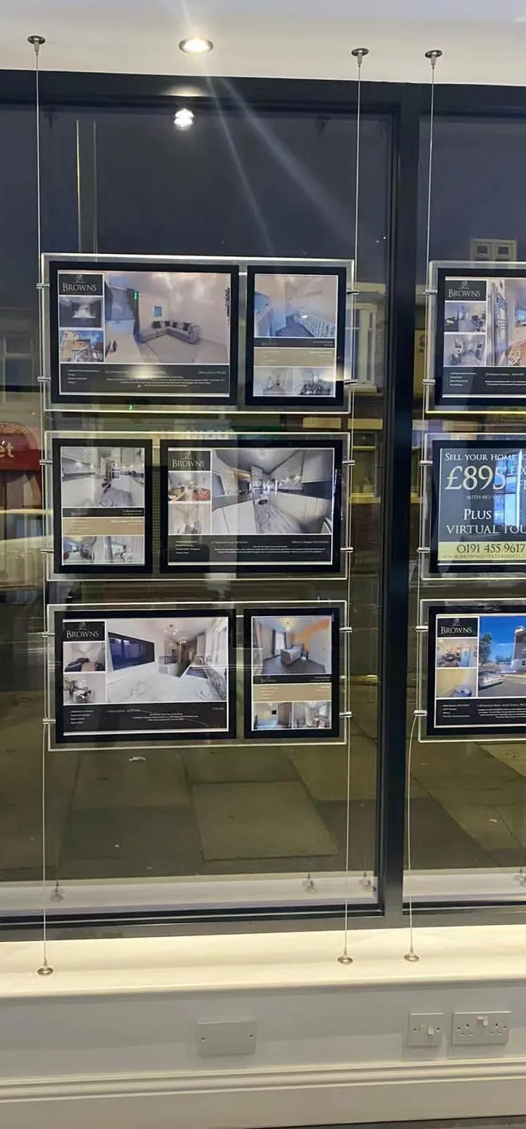 Backlit Led Photo Frame Led Window Hanging Display Illuminated Acrylic Panel Crystal Light Box ...