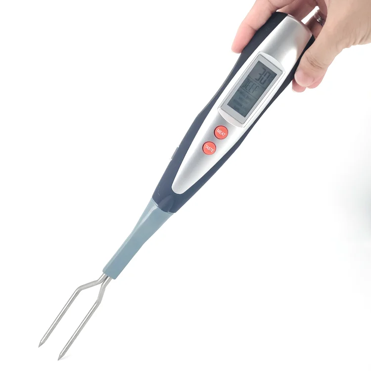 LCD Display Electric Bbq Meat Thermometer Fork| Alibaba.com