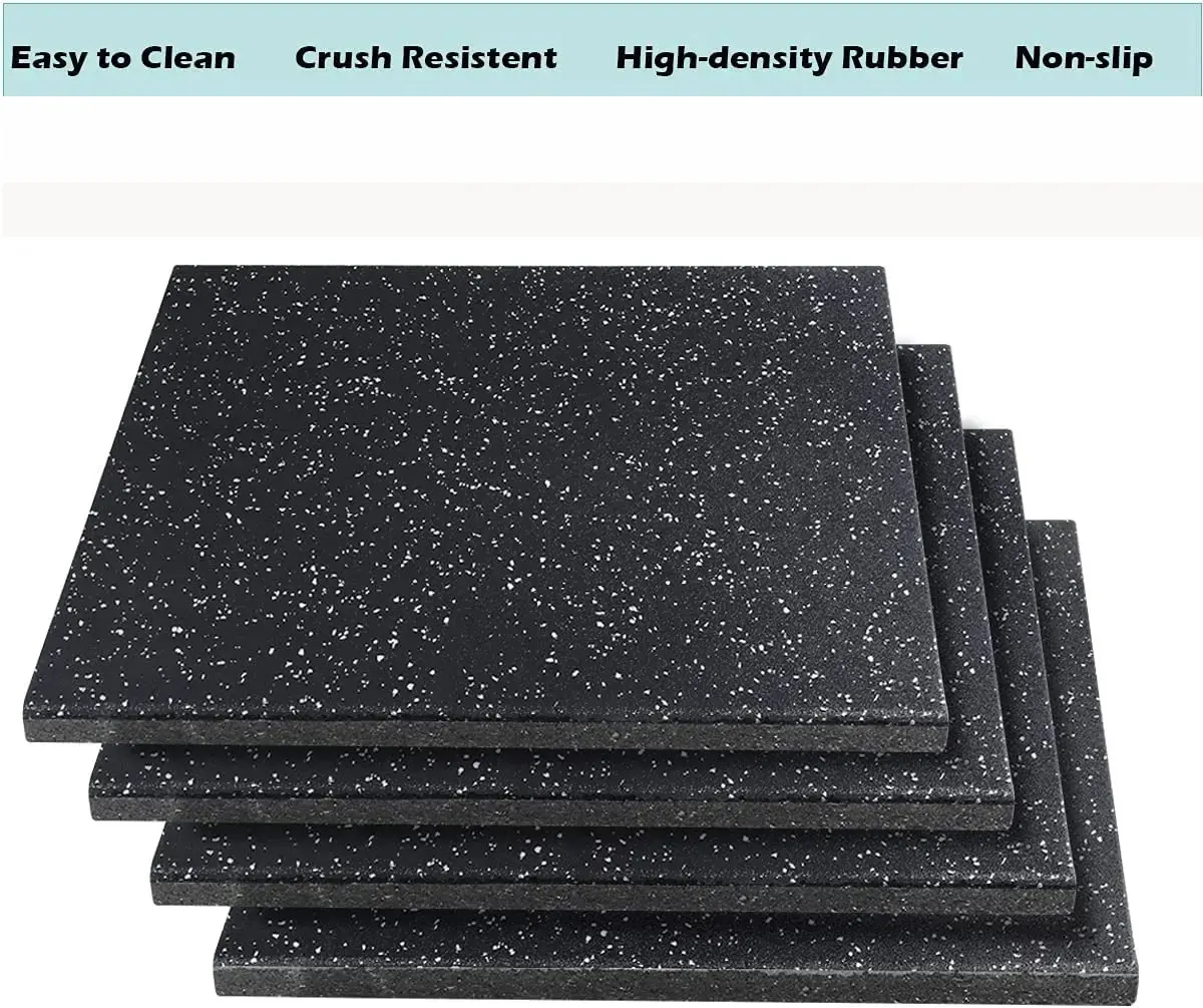 Epdm Rubber Flooring With Shock-absorbing Column Gym Rubber Floor Tiles ...