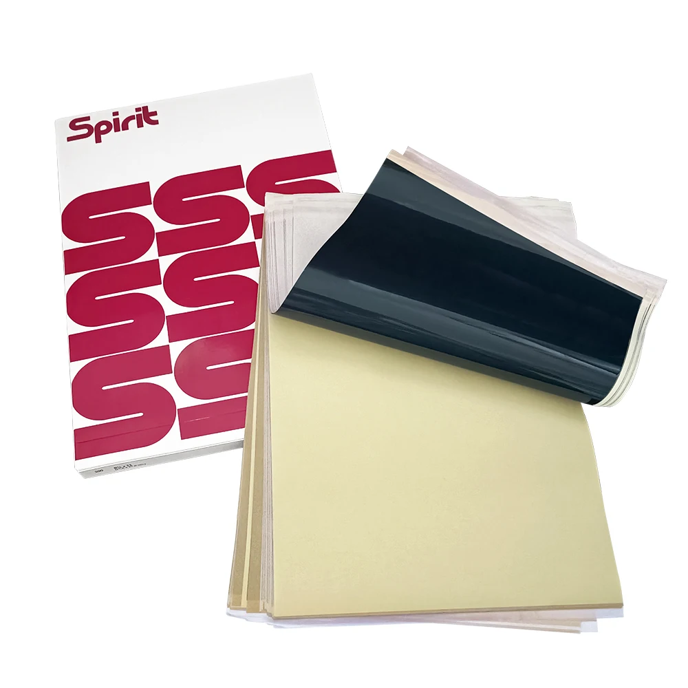 4 Layers 100 Sheets A4 Makeup Stencil Carbon Copier Tattoo Thermal ...