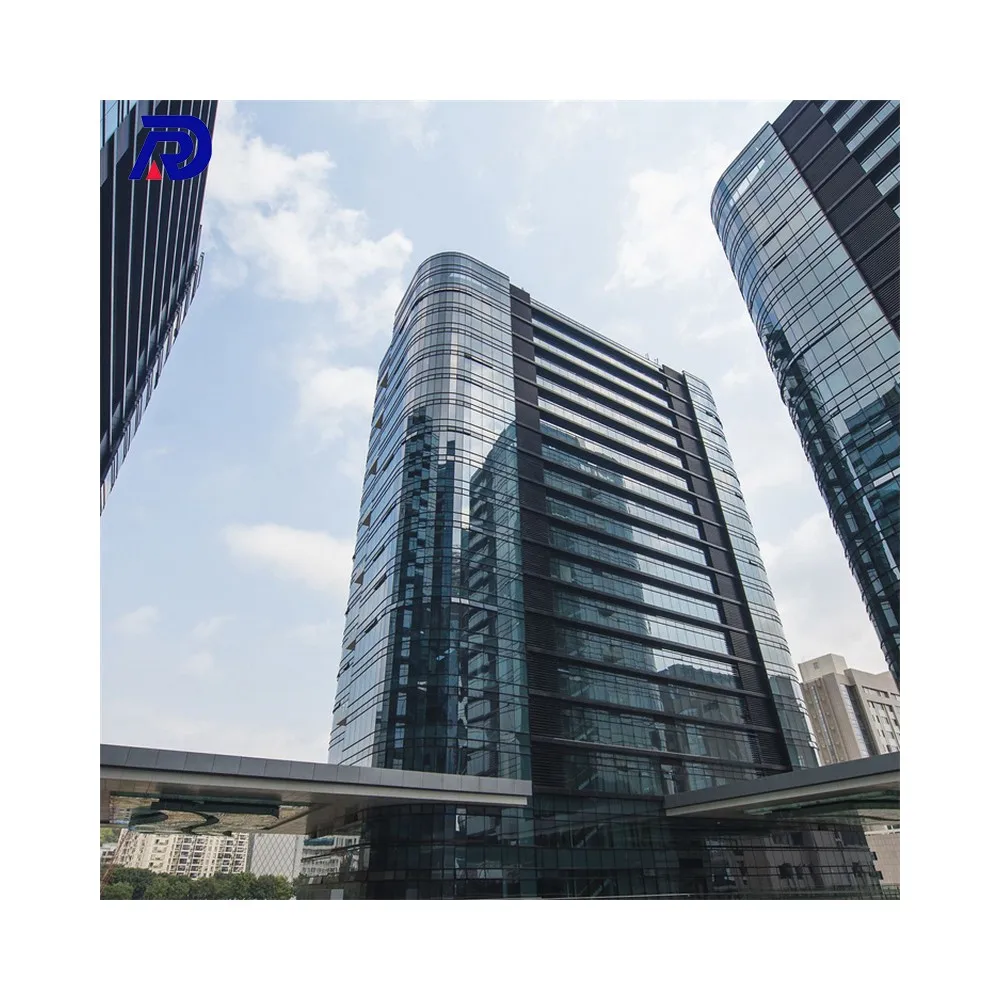 Interior Design Multi Storey Steel Frame Office Building Prefab Metal ...