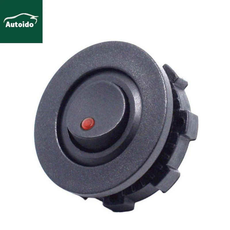 20A 12V Rocker Switch on Off with Shell SPST 3 Pin 2 Position Red DOT ...