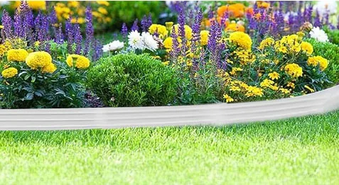 Aluminum Garden Edging With Anchoring Spike Edging Stakes Borders - Buy ...