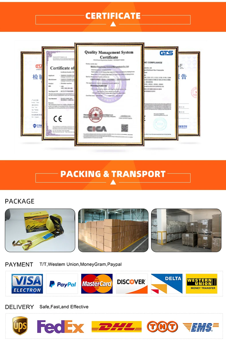 1.5 Inch Logo Printing Ratchet Strap Rope Ratchet Tie Down With S Hook ...