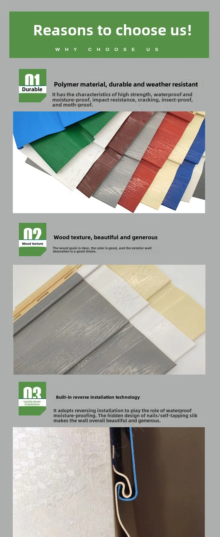 Indoor Wood Grain Coated Non-Porous Eaves Ceiling Tiles Laminated PVC ...