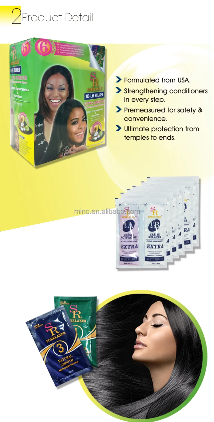African Virgin Hair Relaxer - Private Label China Conditioner