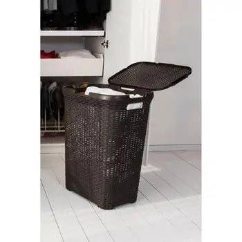 Brown Laundry Basket - Sbn50 - Buy Wicker Laundry Basket Stylish Design ...