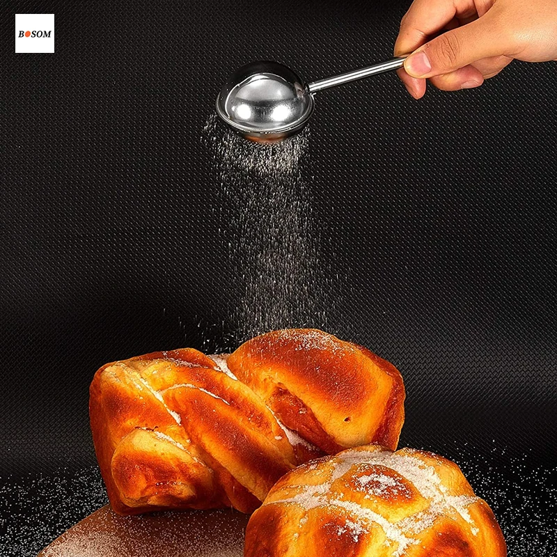 Stainless Steel Flour Dispenser With Powdered Sugar Flour Or Powdered ...