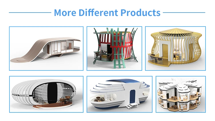Modern Luxury Outdoor Spacious Sleeping Pod Modular Prefabricated House ...