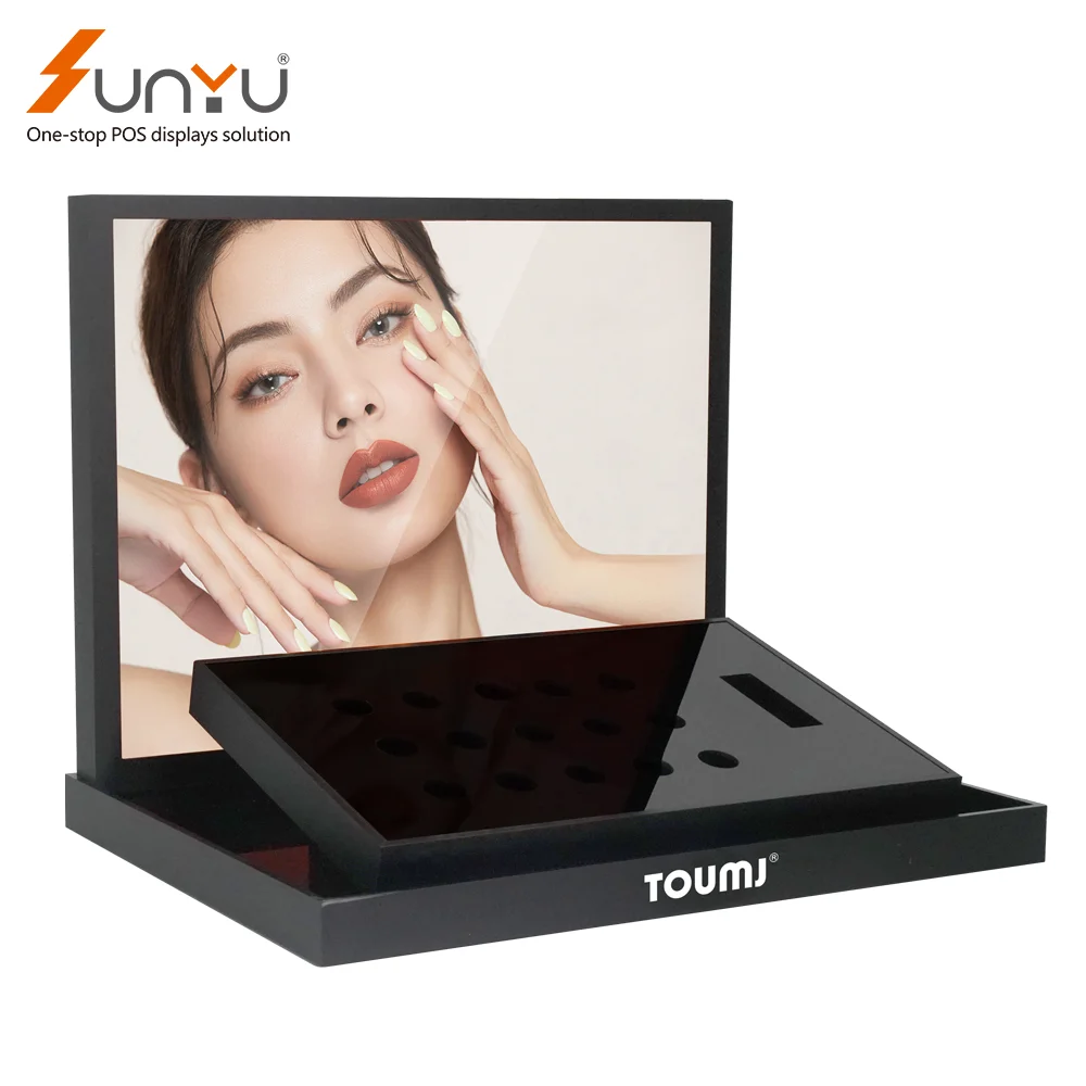 Manufacture Custom Acrylic Lipstick Display Stand Lip Gloss Make Up ...