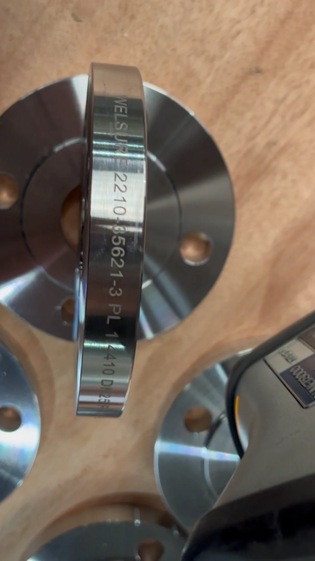 Pipe Flange En1092-1 Din86044-1 Plate Flanges Dn600 Pn16 1.4571/316ti ...