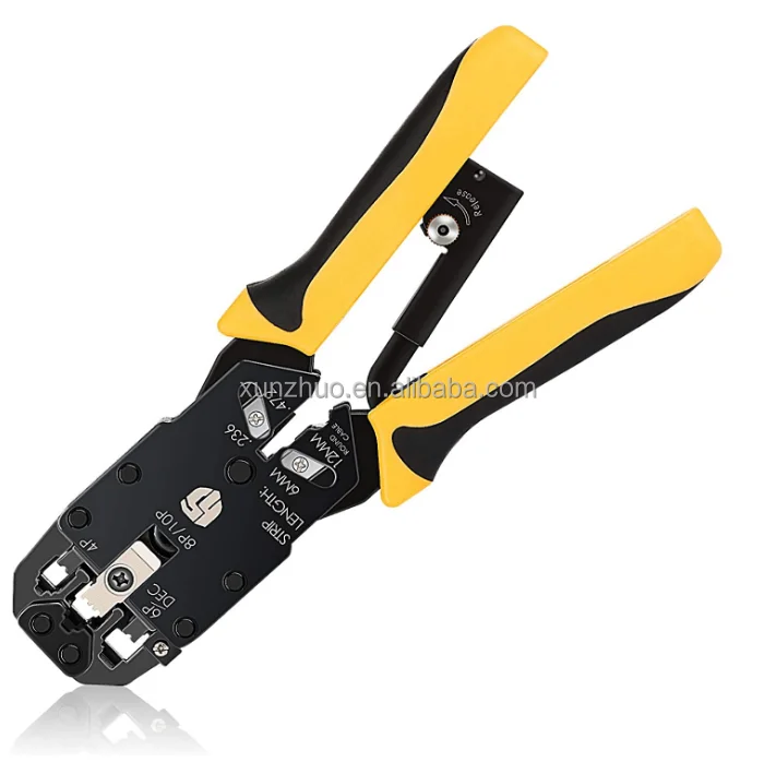 4 In 1 Multifunction Tool Rj48 Rj45 Rj11 Rj12 Wire Cable Crimper Crimp ...