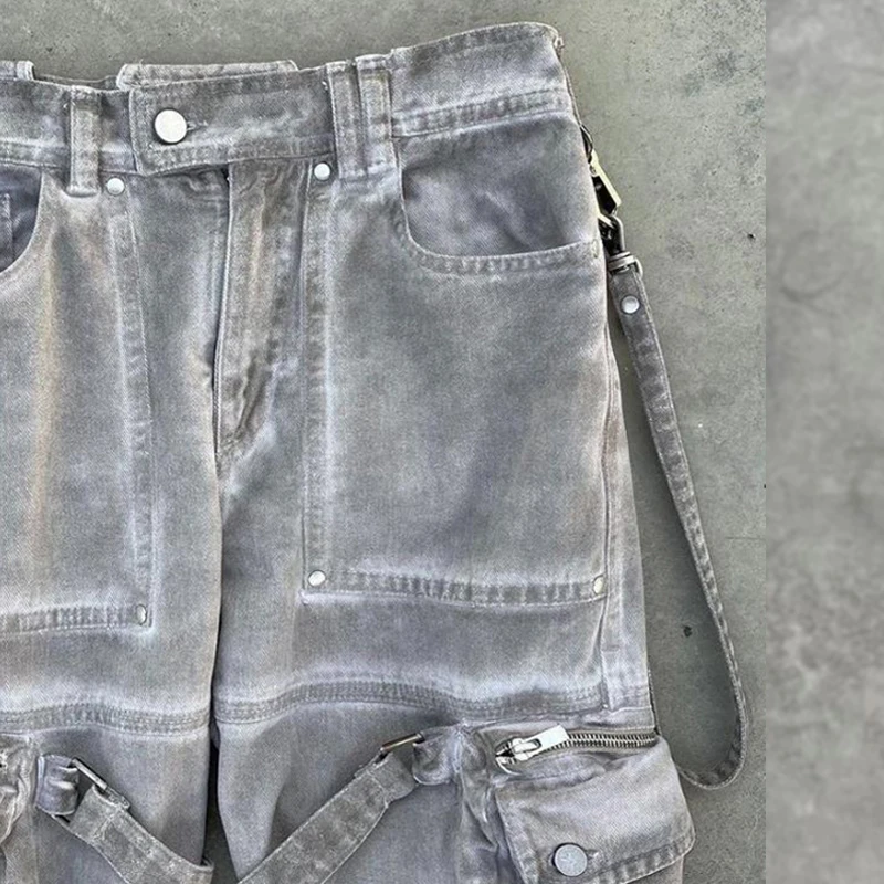 Diznew Customized Cargo Trousers Multi-pockets Work Trousers Men's ...