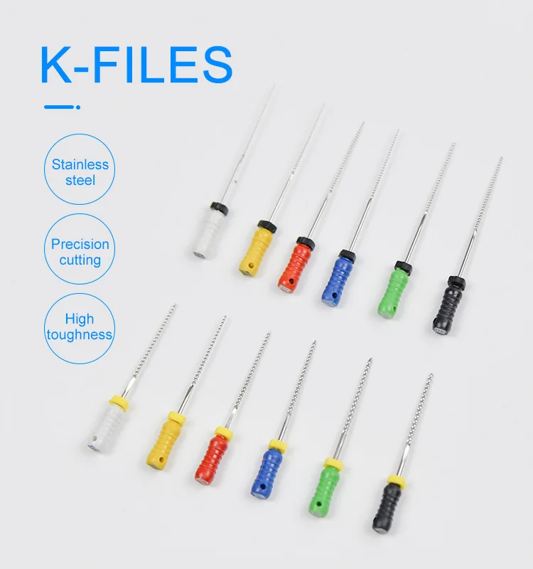 Dental File Rotary Endodontic Niti File Dental K Files Dental ...
