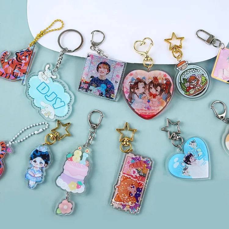 Make Your Own Design Custom Printed Acrylic Keychain/ Custom Printed ...