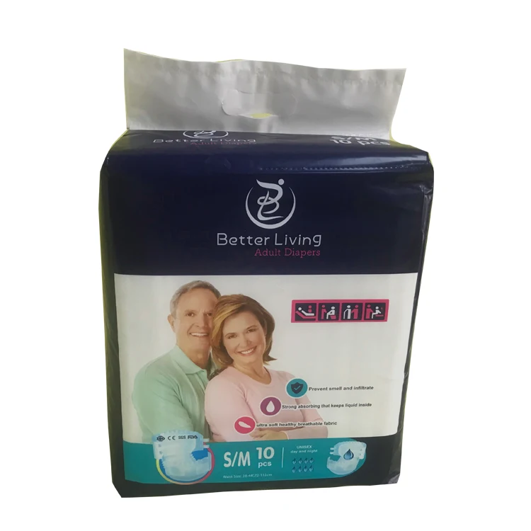 3d Leak Prevention Channel Adult Diapers Pants Disposablec Super ...