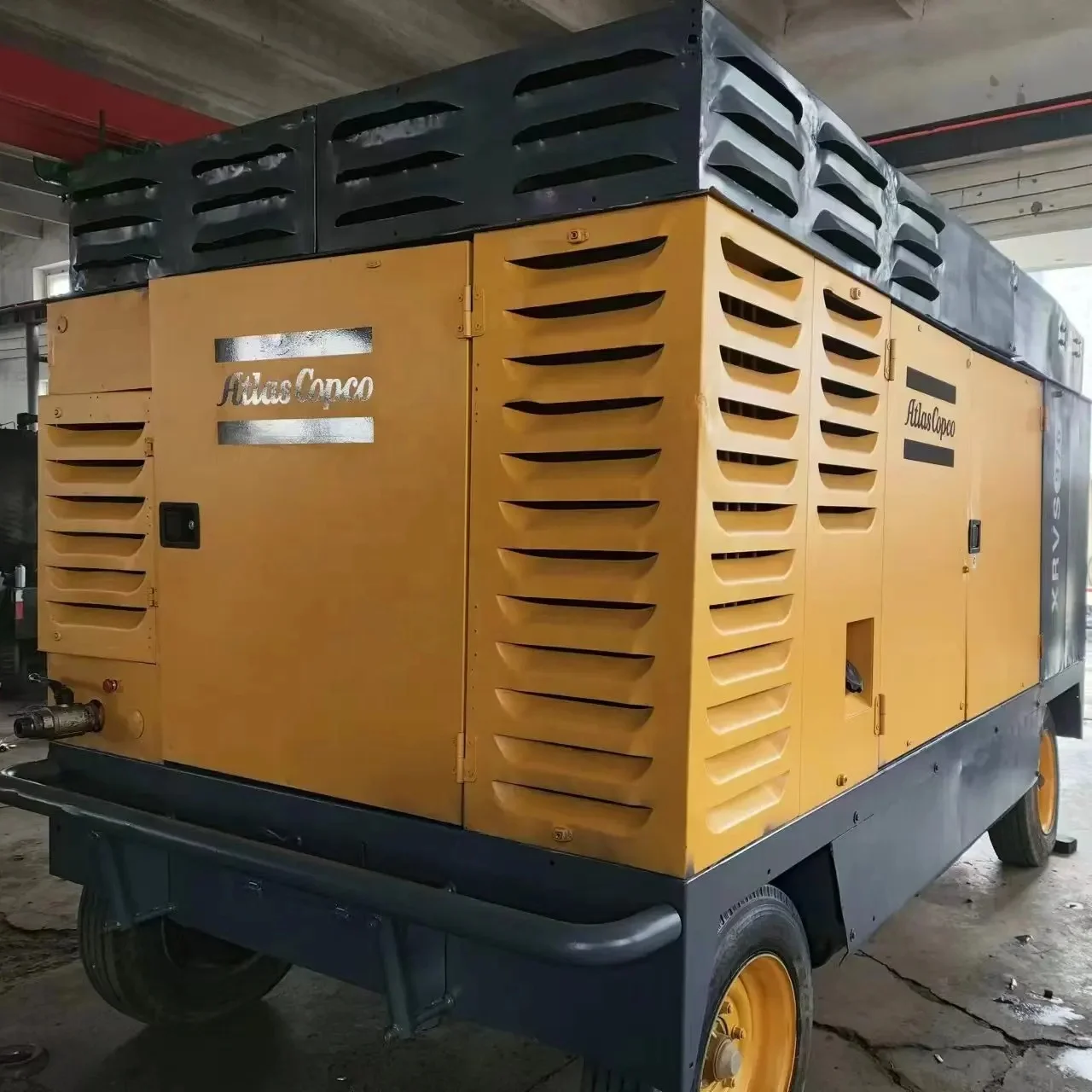 Used Atlas Copco Screw Portable Diesel Compressor for Sale