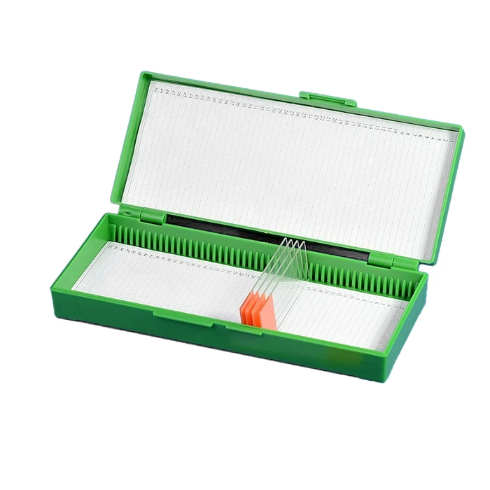 Histology Abs Microscope Slide Storage Box Cover Glass Case - Buy ...