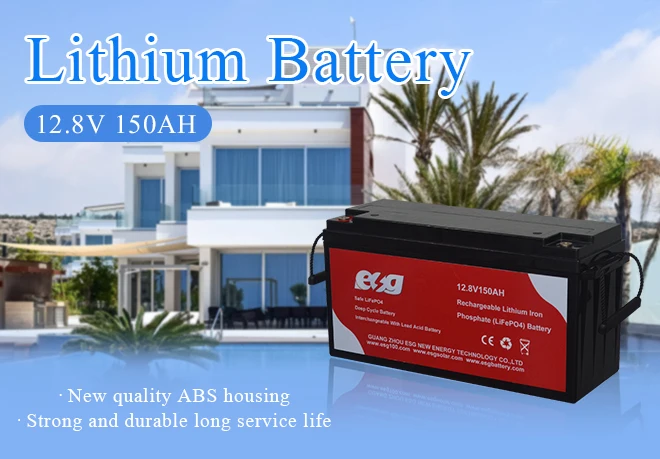 ESG Lifepo4 Battery 12.8V 200Ah/100Ah/300Ah - Premium Rechargeable ...