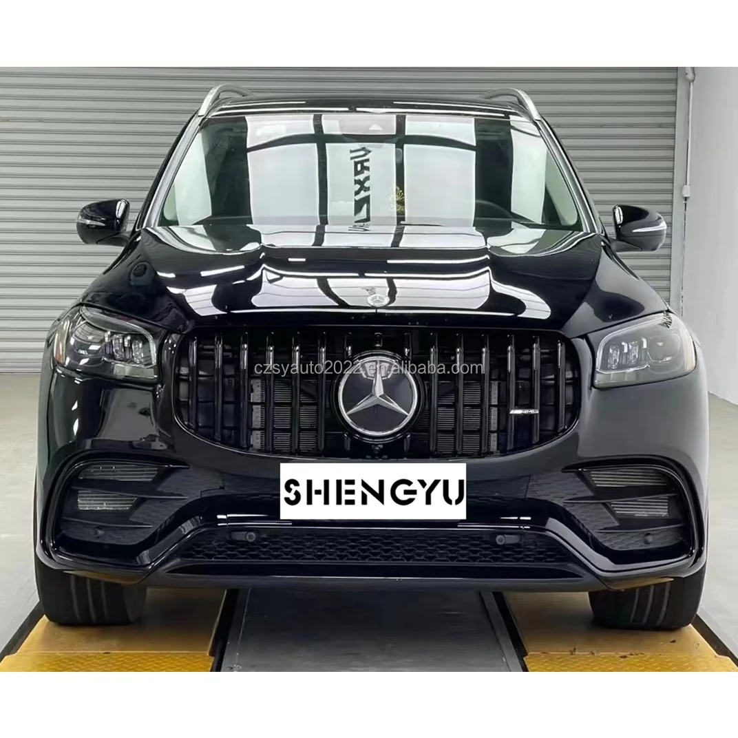 Body Kit Include Front Bumper Assembly Rear Lip Exhaust For Mercedes Benz Gls X167 20-23 Change ...