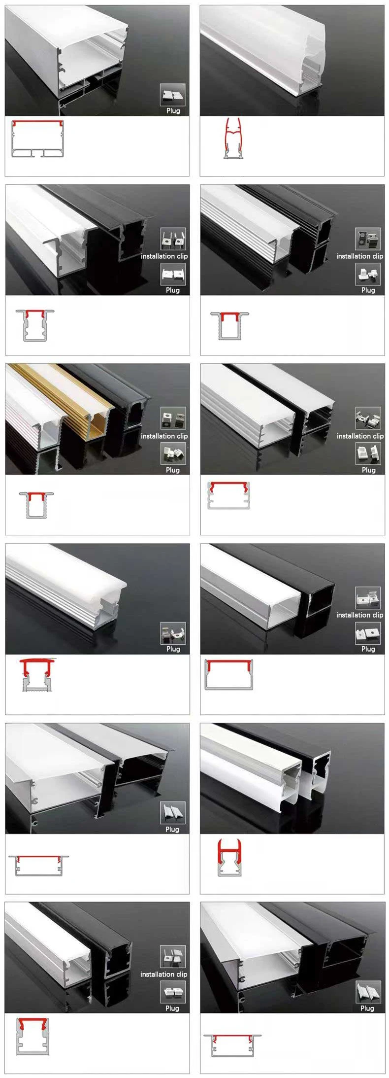 Ceiling Dry Wall Alu Profil Channel Recessed Architectural Drywall ...