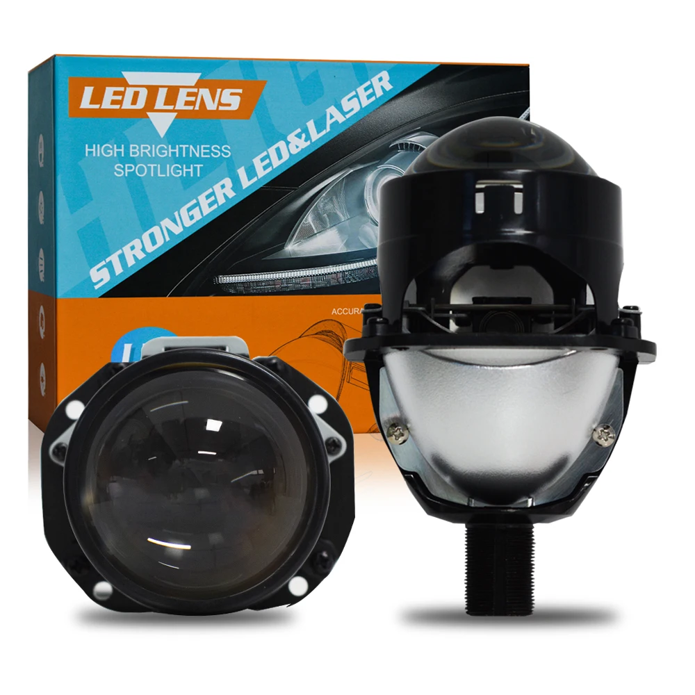YHKOMS 2.5 Inch Bi-LED Projector Lens Super Bright Car Headlight ...