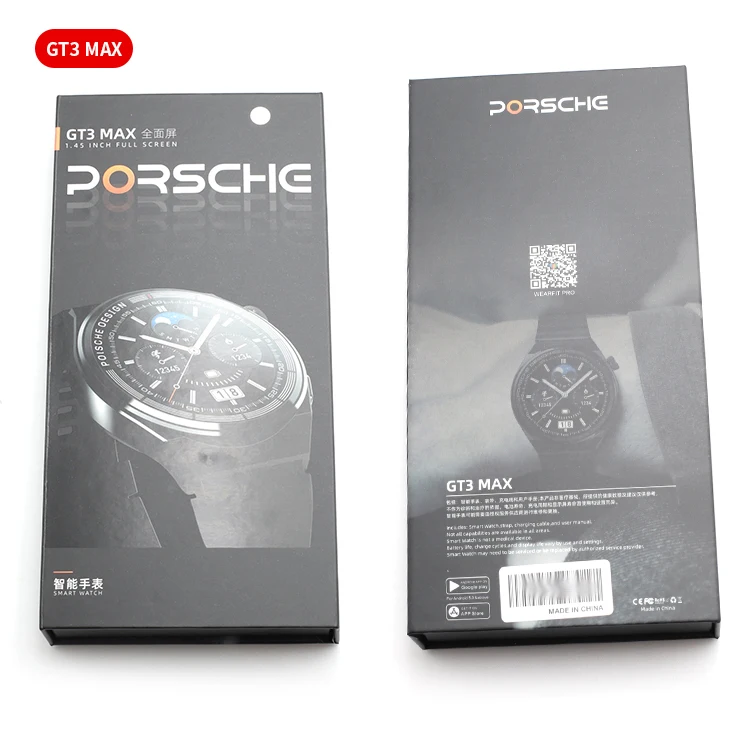 2023 New Gt3 Pro Smartwatch Gt3 Max 1.5 Inch Ip68 Waterproof Bt Call ...