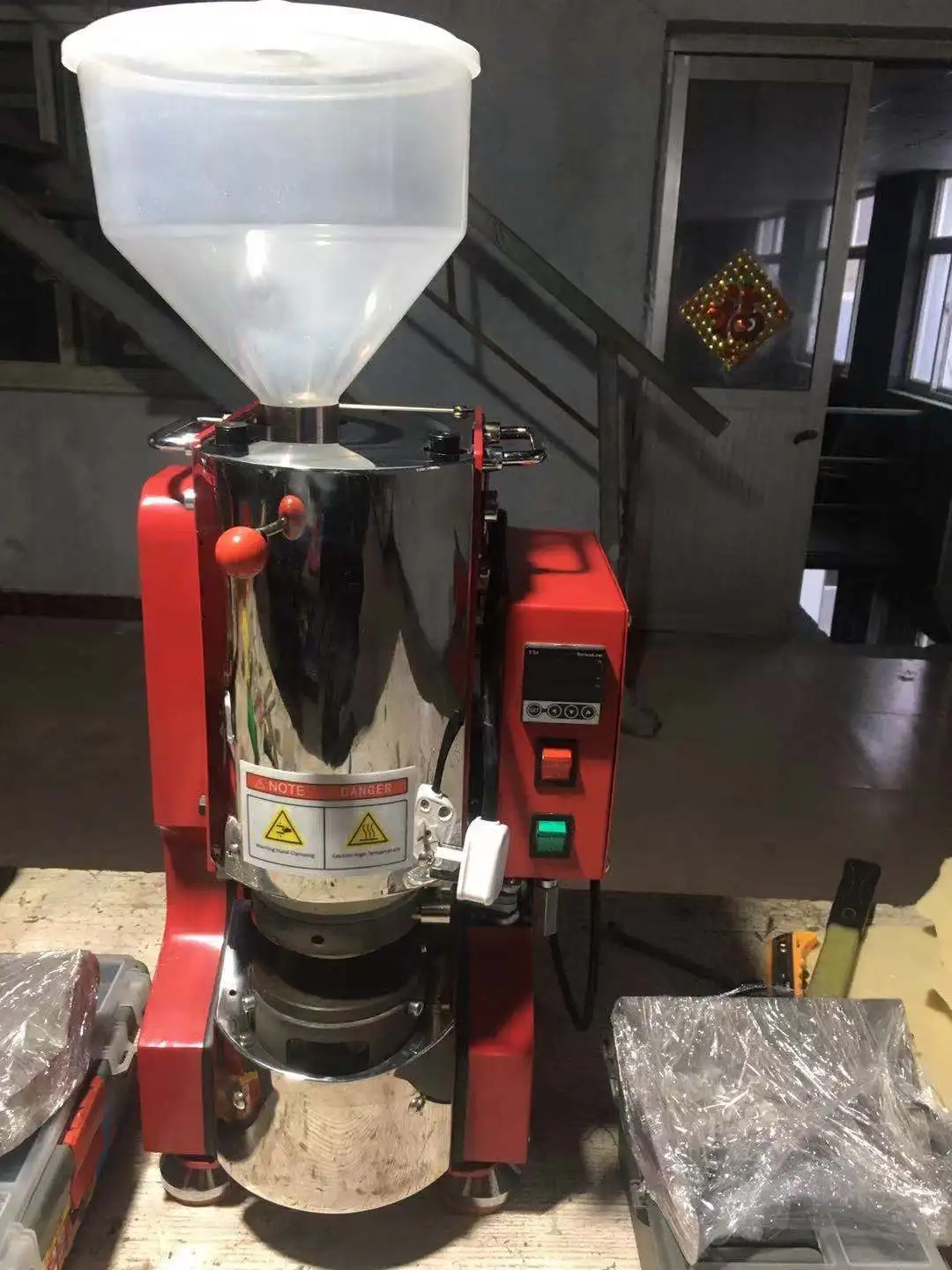 Korean Pop Rice Cake Cereal Cracker Making Machine to Make Rice Cracker ...