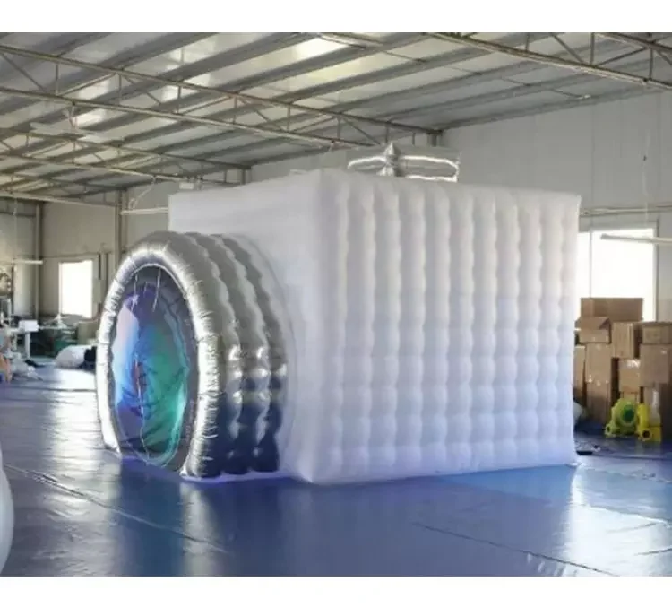Customized Portable Inflatable Led 360 Photo Booth Enclosure Inflatable ...