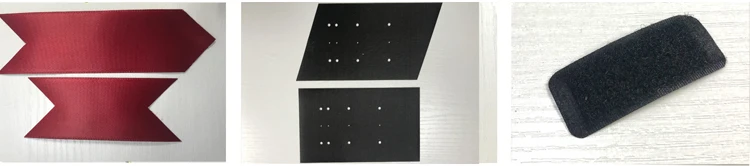 Hot and Cold Fabric Tape Nylon Ribbon Tape Cutting Machine