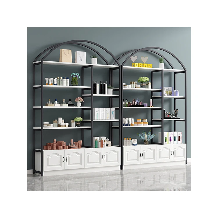 Kainice Nordic Golden Display Shelf Cosmetics Multi Shelf Container Bag ...