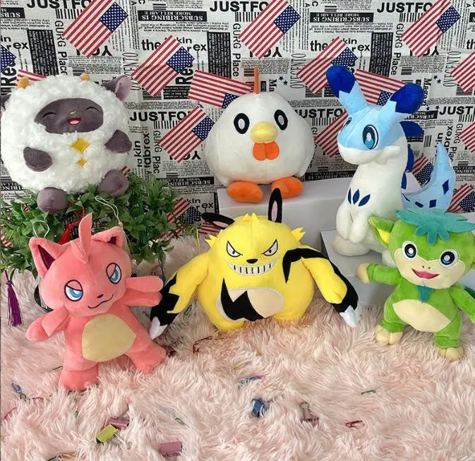 2024 Popular Palworld Toy Game Plush Toys Soft Stuffed Palworld Lamball ...