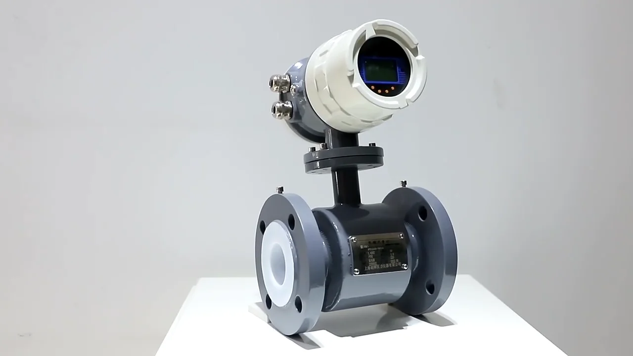 Ptfe Lined Food Grade Flowmeter Sanitary Electromagnetic Inductive Flow ...