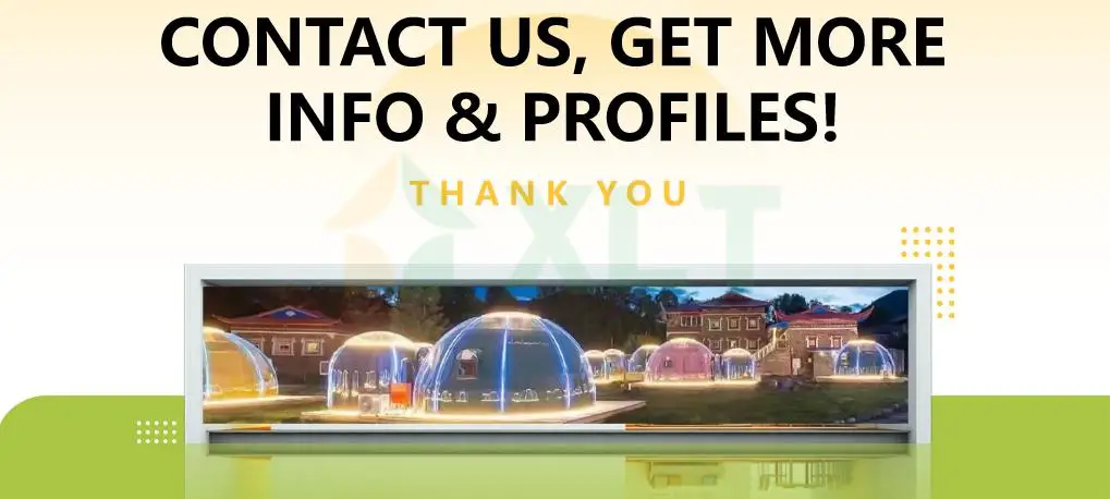 Luxury Capsule Houses - Modern Outdoor Transparent Tents