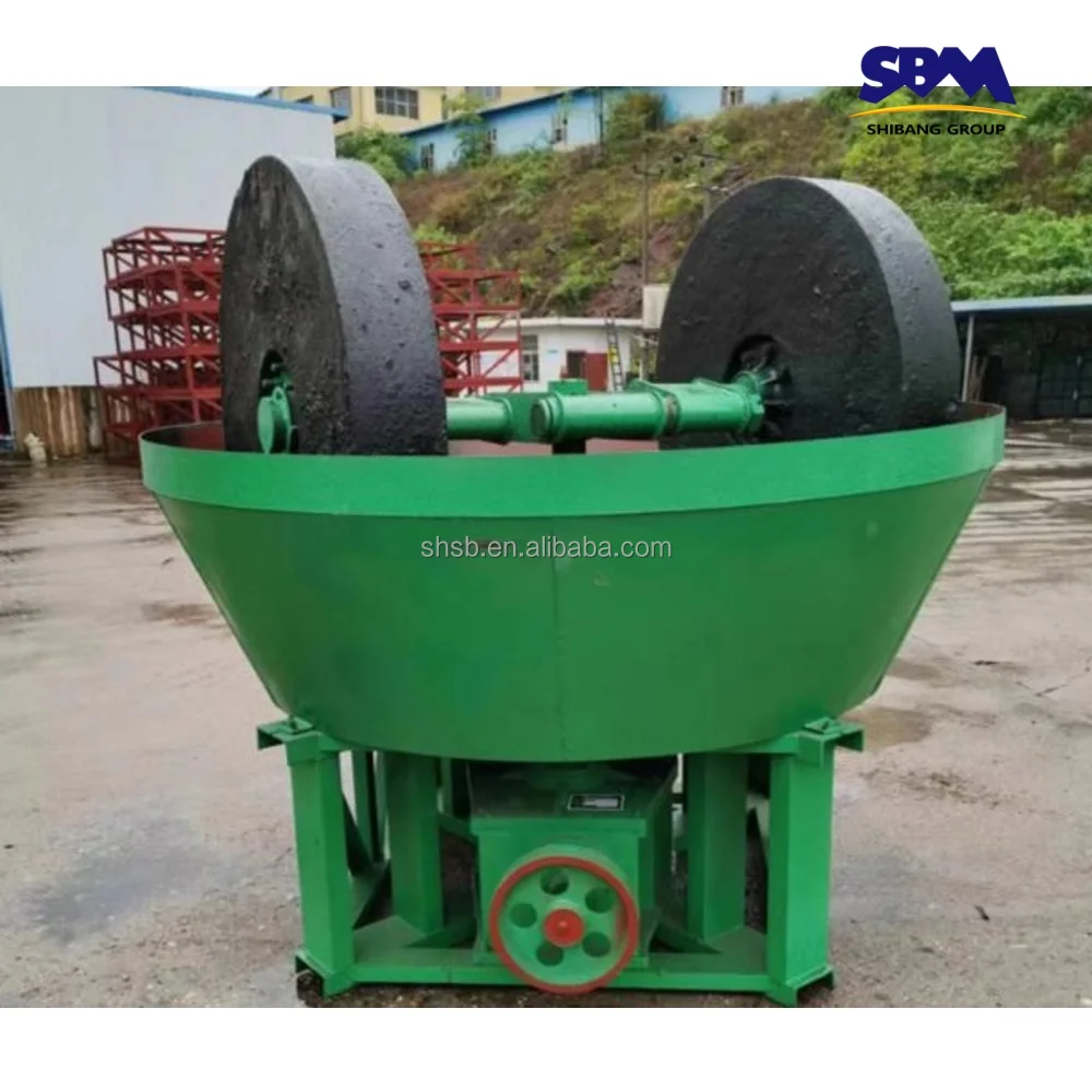 High Quality 1200 China Wet Pan Mill for Gold Grinding Machine| Alibaba.com