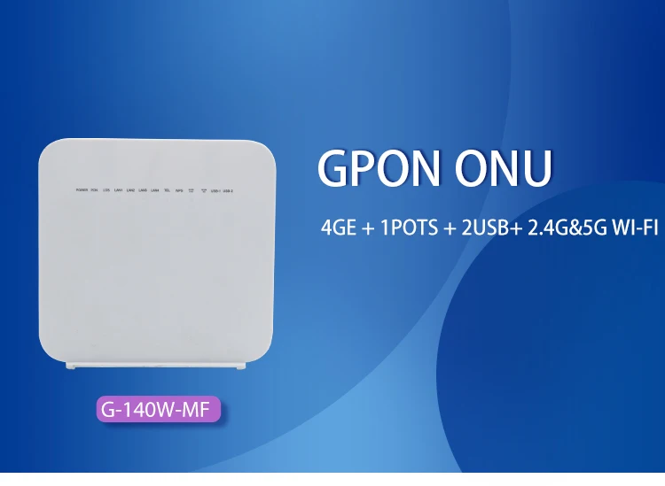 Ftth Ont Modem Gpon Wifi Onu Ont Fiber Cable Gpon Ont Modem Router G-140w-mf - Buy Gpon G-140w ...