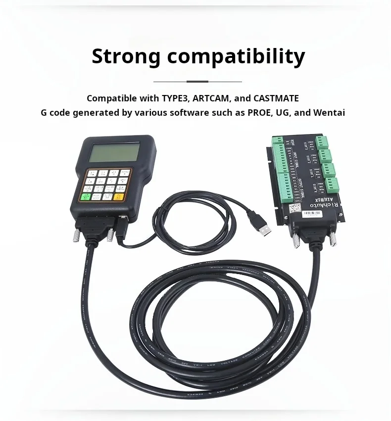Original A11 Three-axis Cnc Milling Machine Controller Dsp Motion Control Handle System For ...