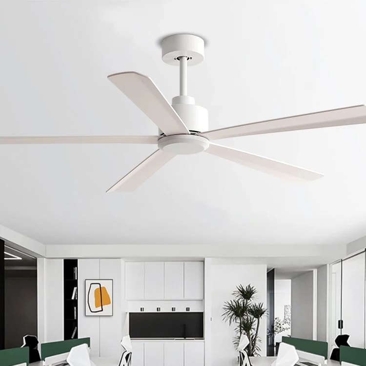 Modern Simple 44 Inch 54 Inch Fashion Decorative 5 Abs Blades Ceiling ...