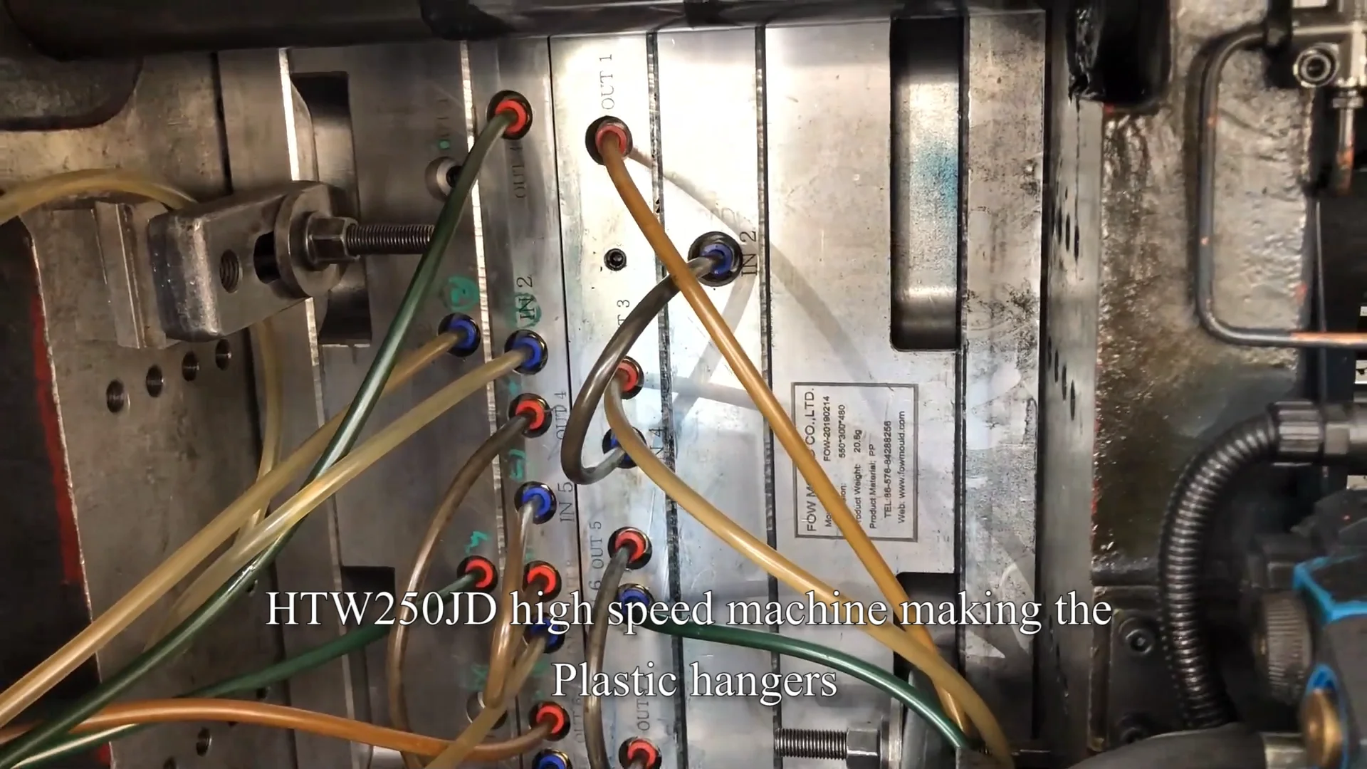 Haitai Htw250 Hydraulic System Stability Automatic Plastic Injection ...