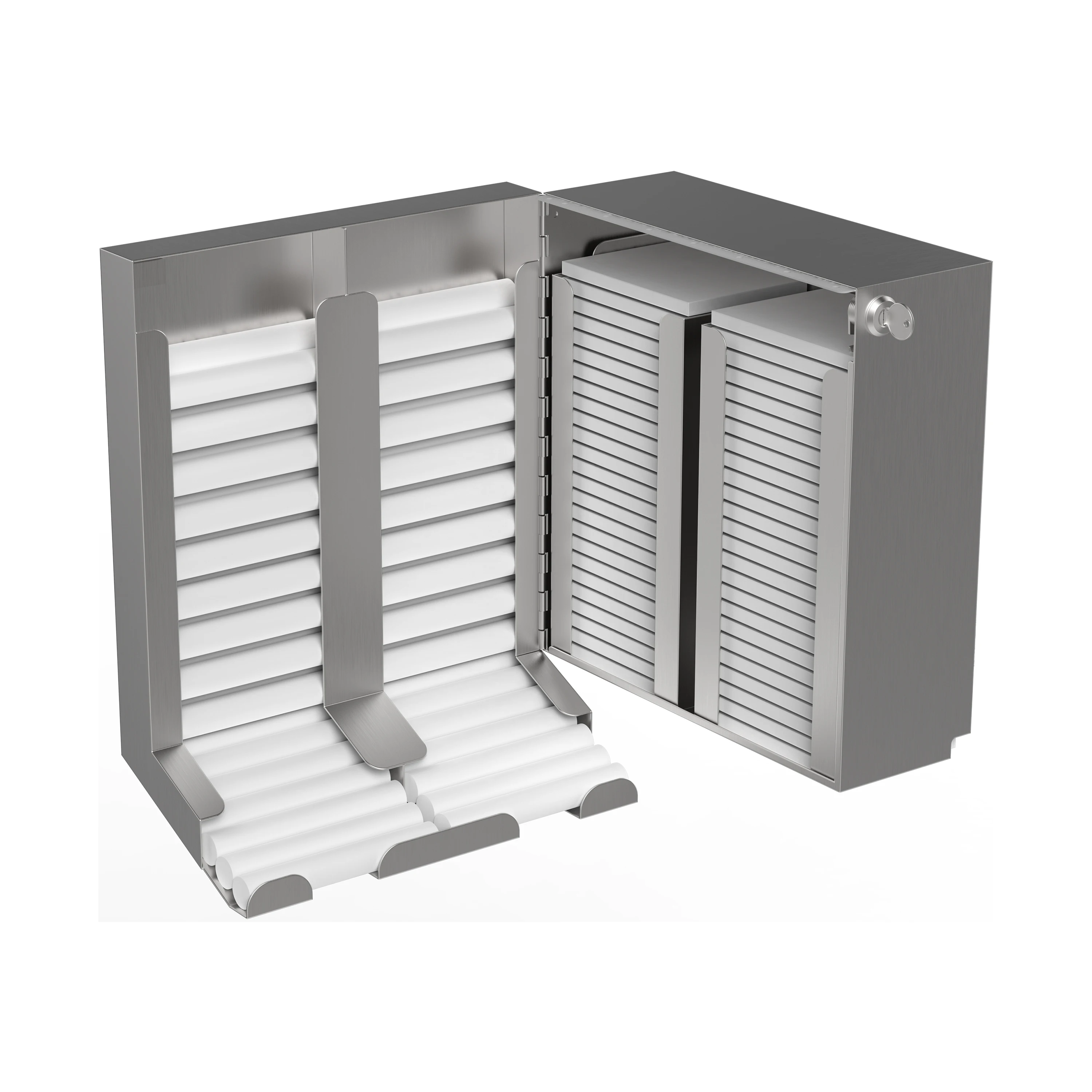 Women Hygiene Commercial Sanitary Napkin Tampon Dispenser Stainless ...