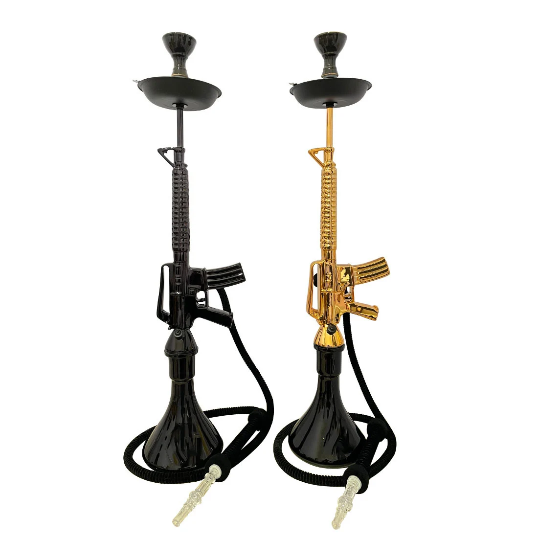 Arabian Craft Resin AK47 Gun Shisha Hookah with Accessories