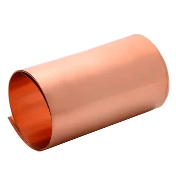 0.5mm Thick Pure Copper Sheet Roll Shielding And Lithium Ion Battery ...