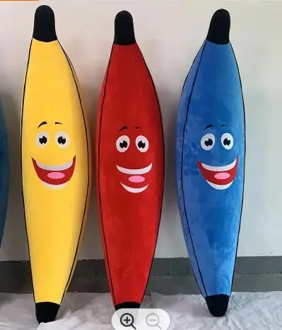 Giant Banana Inflatable Plush Toy Customized Available 180cm Inflatable ...